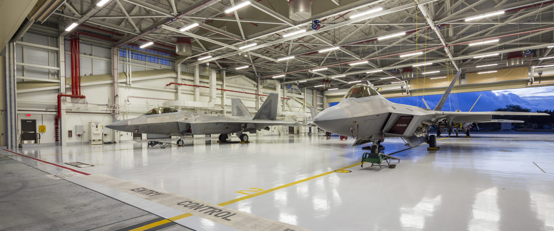 F-22 SO/AMU Hangar & F-22 Beddown Infrastructure Support - Weitz
