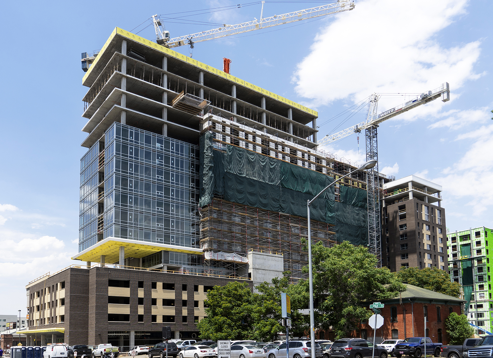 Weitz Tops Out Luxury Apartment High-Rise in Downtown Denver - Weitz
