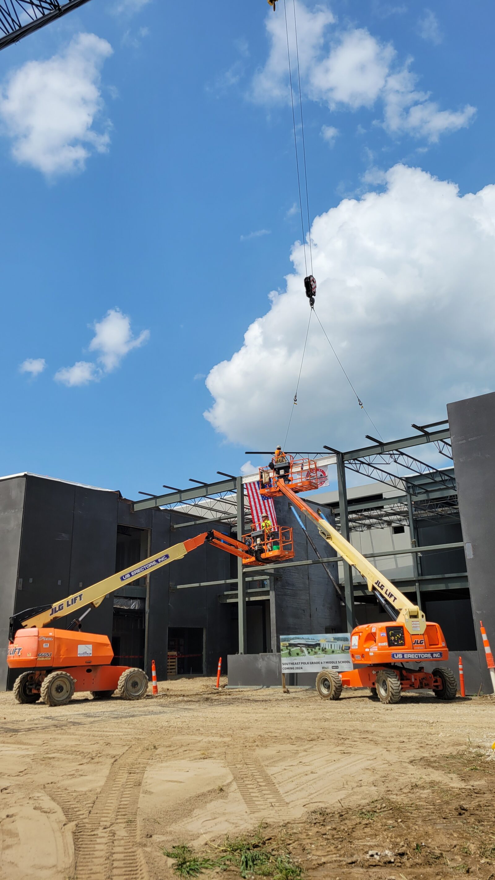 Topping Out Ceremony Marks a Milestone for Southeast Polk’s New Middle ...