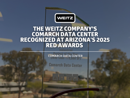 The Weitz Company’s Comarch Data Center Recognized at Arizona's 2025 RED Awards - Weitz