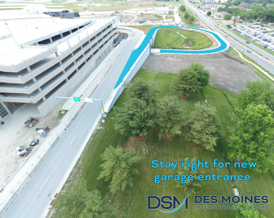 Des Moines International Expands Parking with New Garage Opening as ...